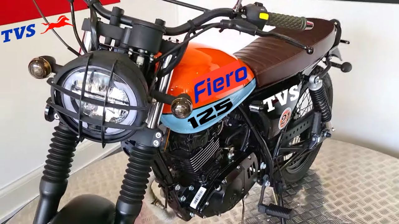 2024 TVS Fiero 125cc Bike Launched💥|Price,Spec's,Features| Mileage 65 ...