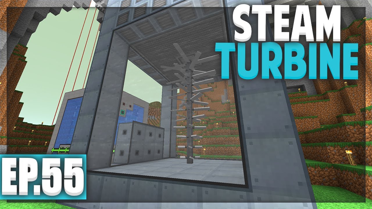 STEAM TURBINE ! | Minecraft Moddé - Chroma Technology 2 | Ep# 55 - YouTube