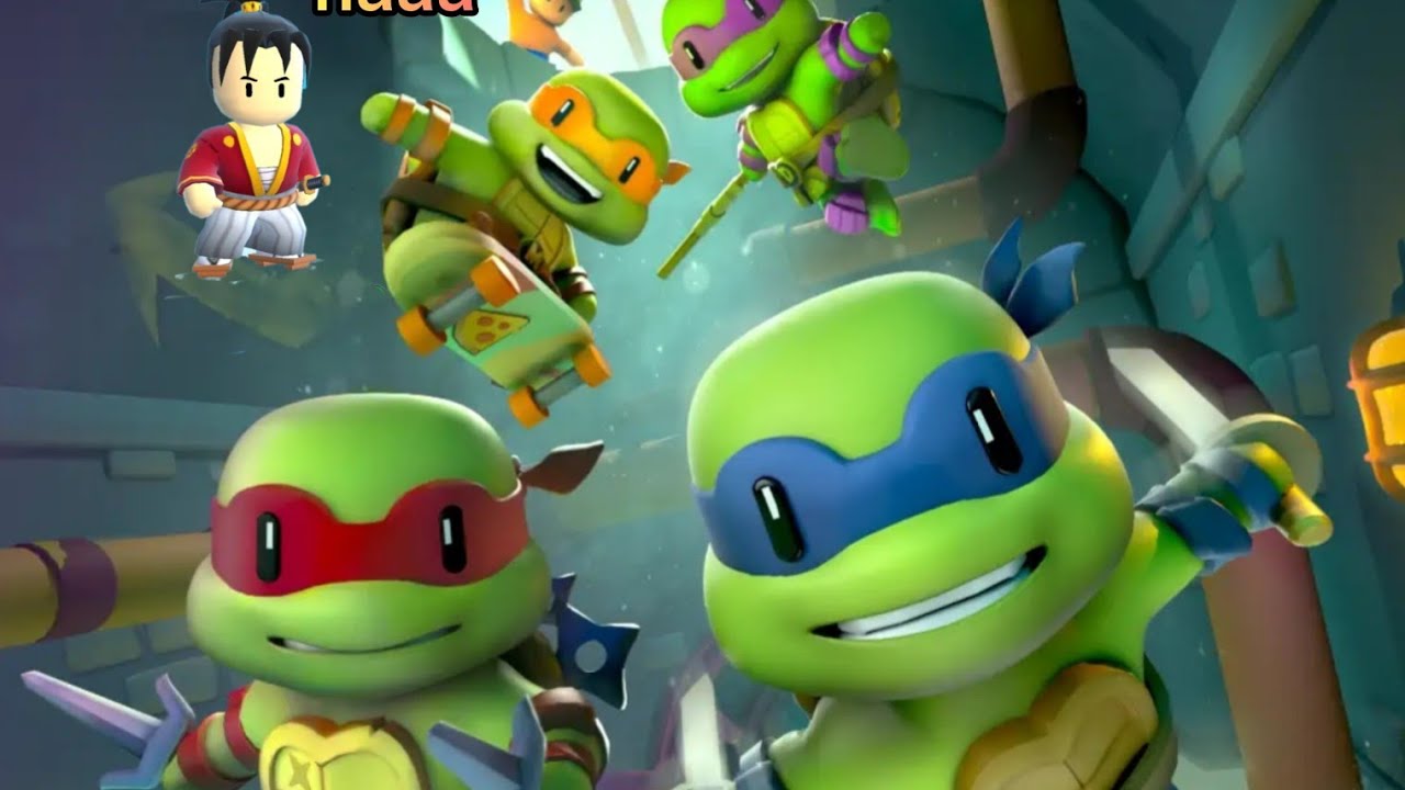 Ninja turtle game stumble Guys - YouTube
