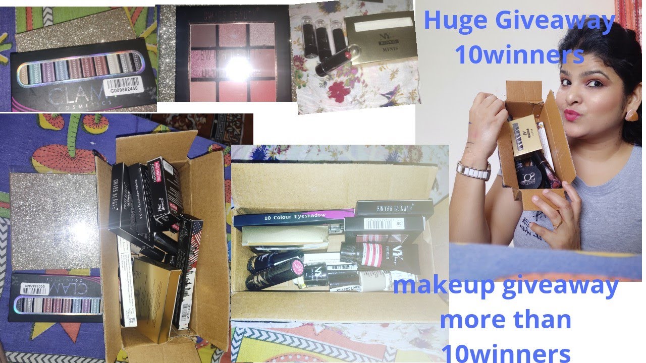 HugeGiveaway 2020/Makeup Giveaway / makeup giveaway june 2020/Giveaway ...