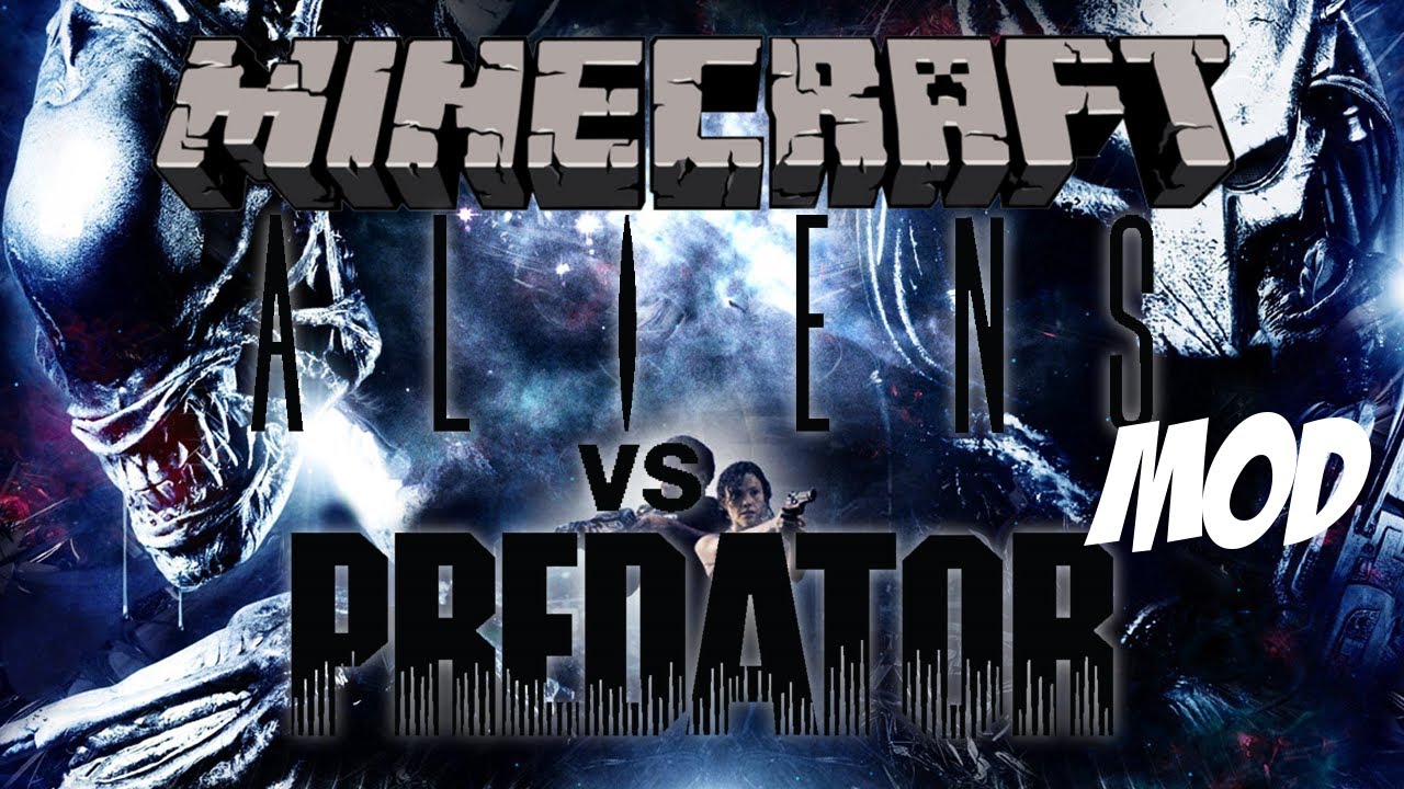 Minecraft: Aliens Vs Predator Mod! Xenomorphs, Facehuggers & More! TGN ...
