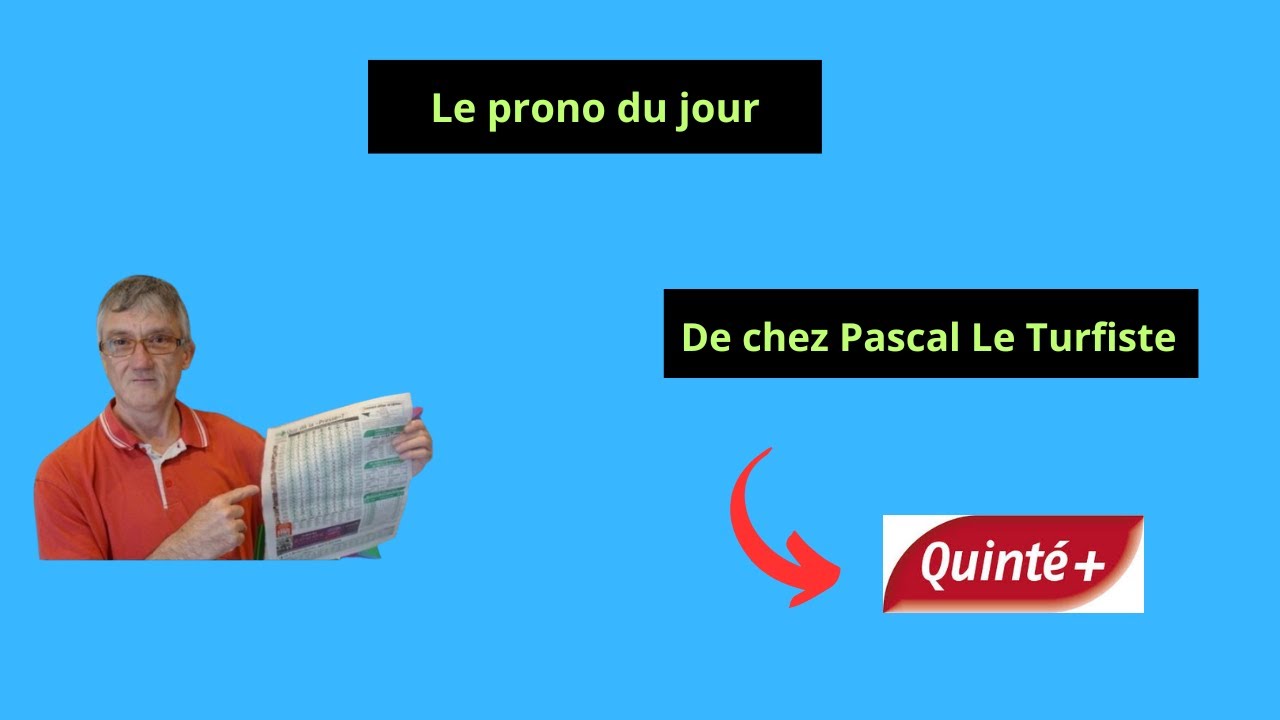 Pronostique du quinté du jour de ce SAMEDI 13 ARVIL Réunion 1 course 5 ...