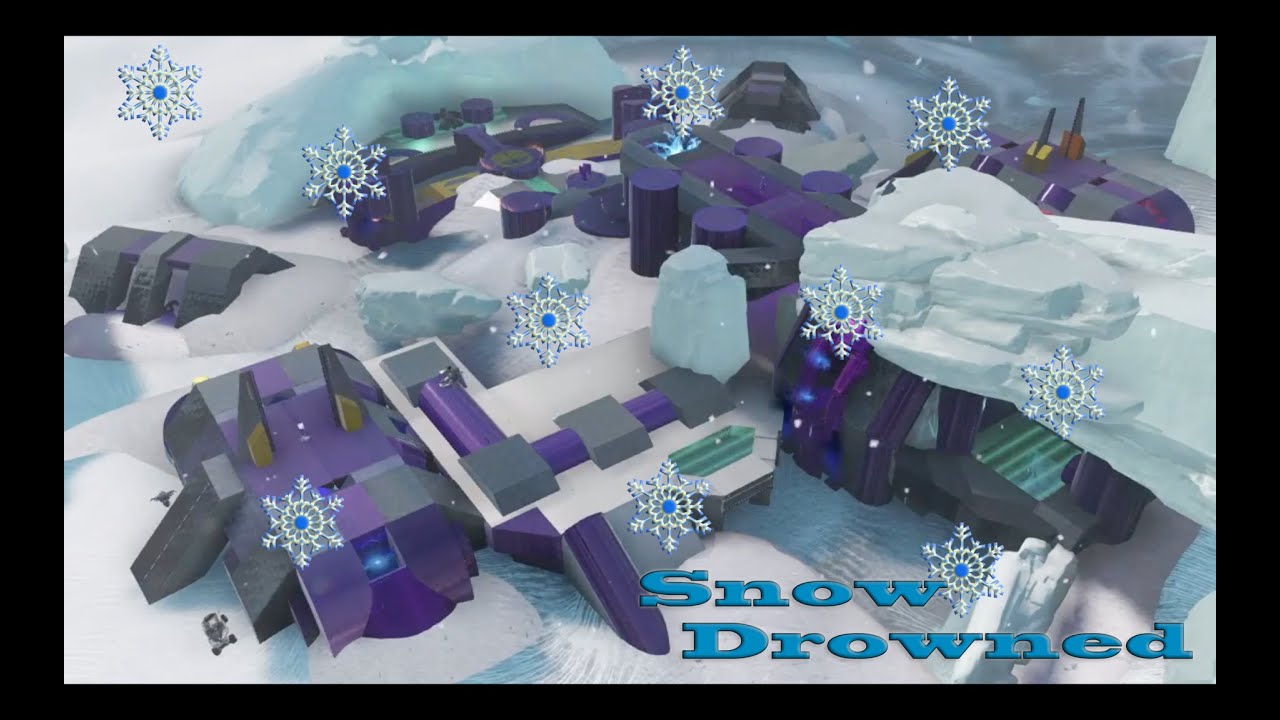 Halo 5 Customs: Big Team CTF on Snow Drowned - YouTube