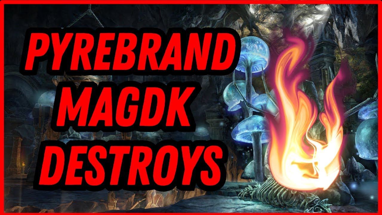 ESO PvP - Pyrebrand MagDK Is FUN in BGs - [Battleground Chronicles ...