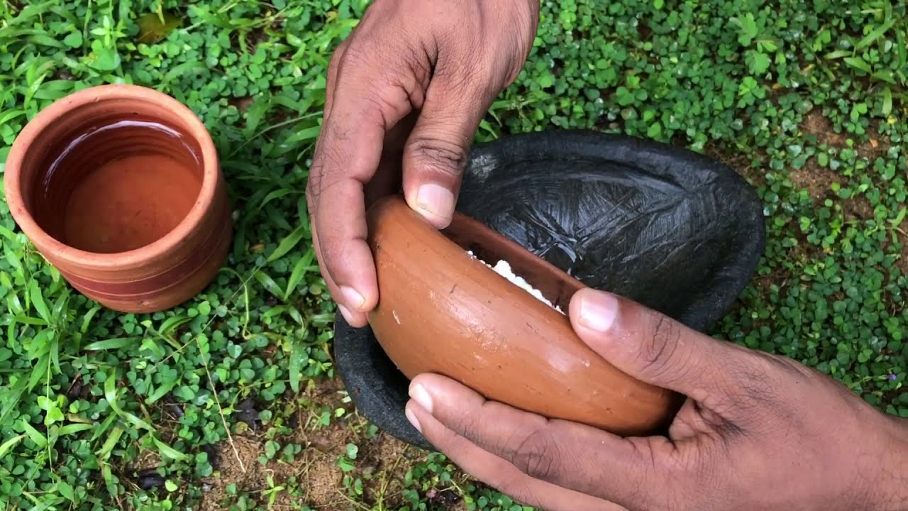 Making Roti in rock plate | Village Food - YouTube