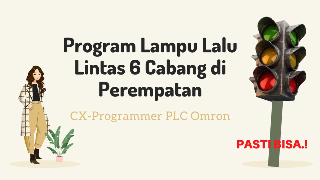 Simulasi 6 Lampu Merah untuk Perempatan (MUDAH BANGET) - CX Programmer ...
