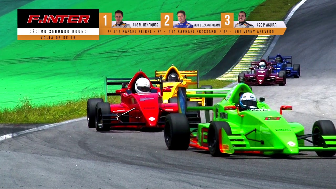 FORMULA INTER - DÉCIMO SEGUNDO ROUND NA ÍNTEGRA - YouTube