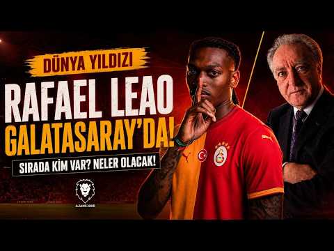 Rafael Leao Galatasaray'da 🔥 | Yusuf Akçiçek ve Deniz Gül | Galatsaray Transfer Sırada Kim Var?