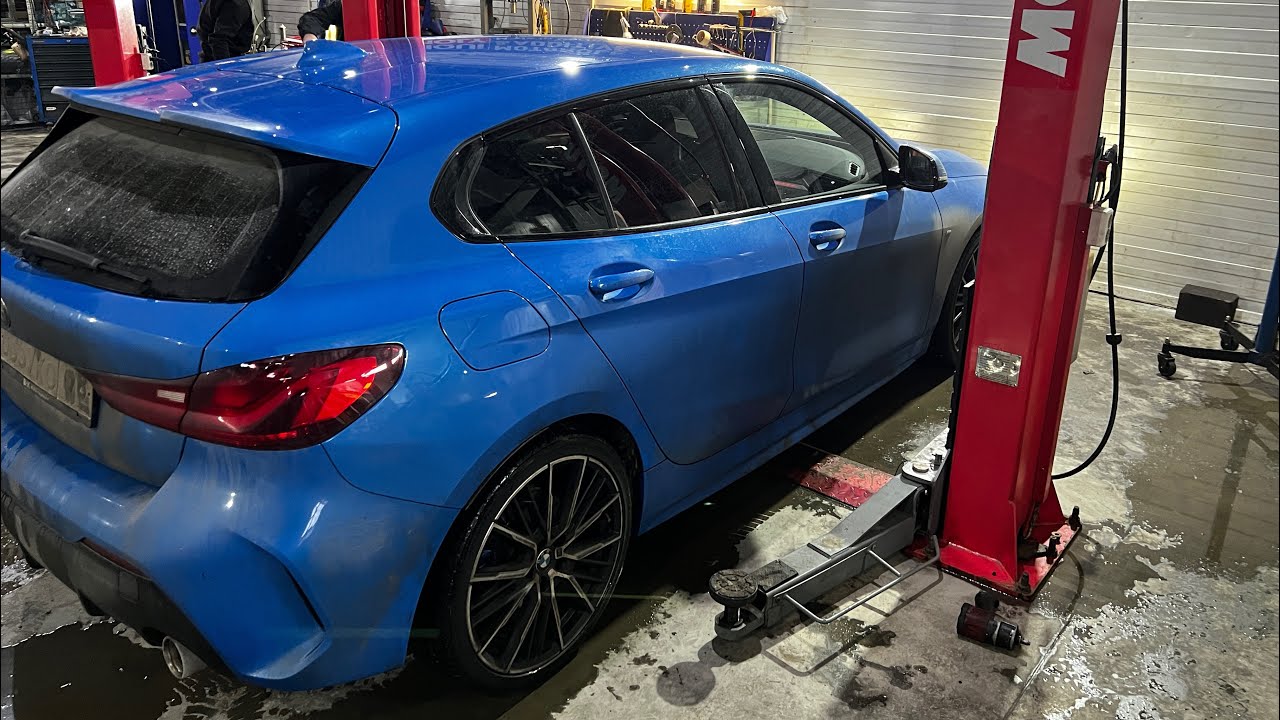 Полная аппаратная замена масла в АКПП BMW 1 F40 Aisin Ga8g45aw - YouTube