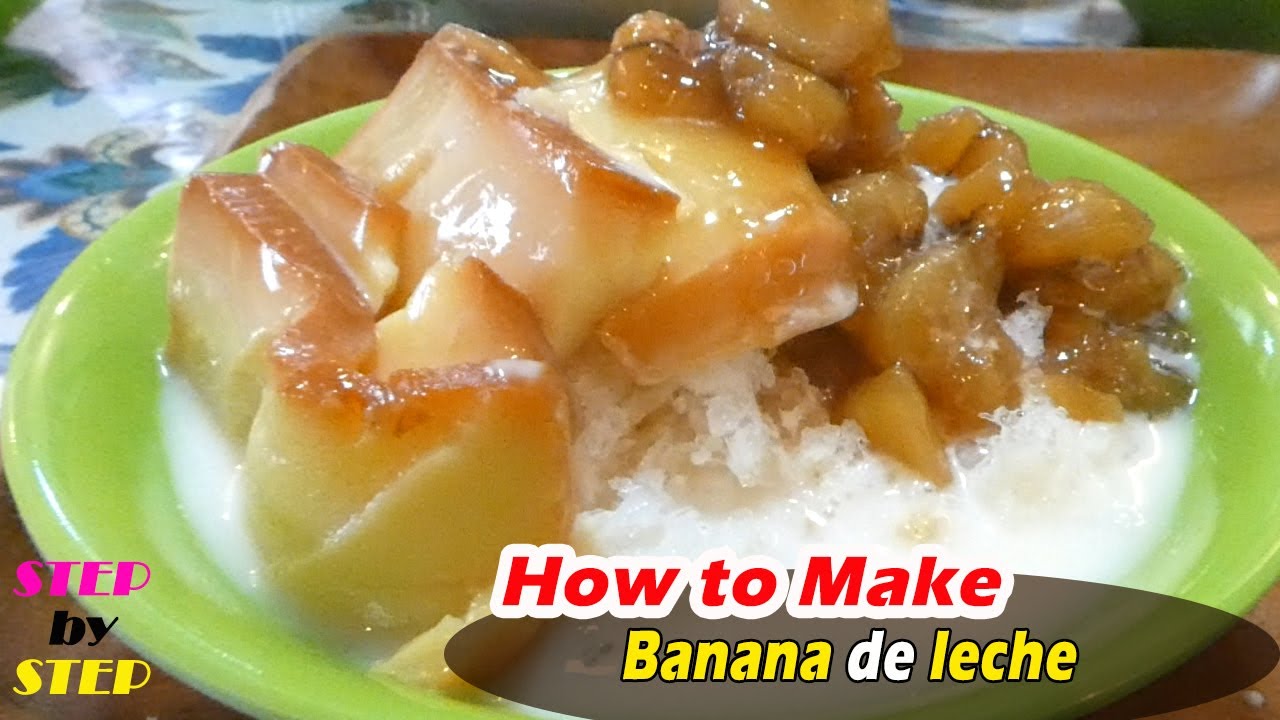 Banana de leche (Negosyo Recipe) - YouTube