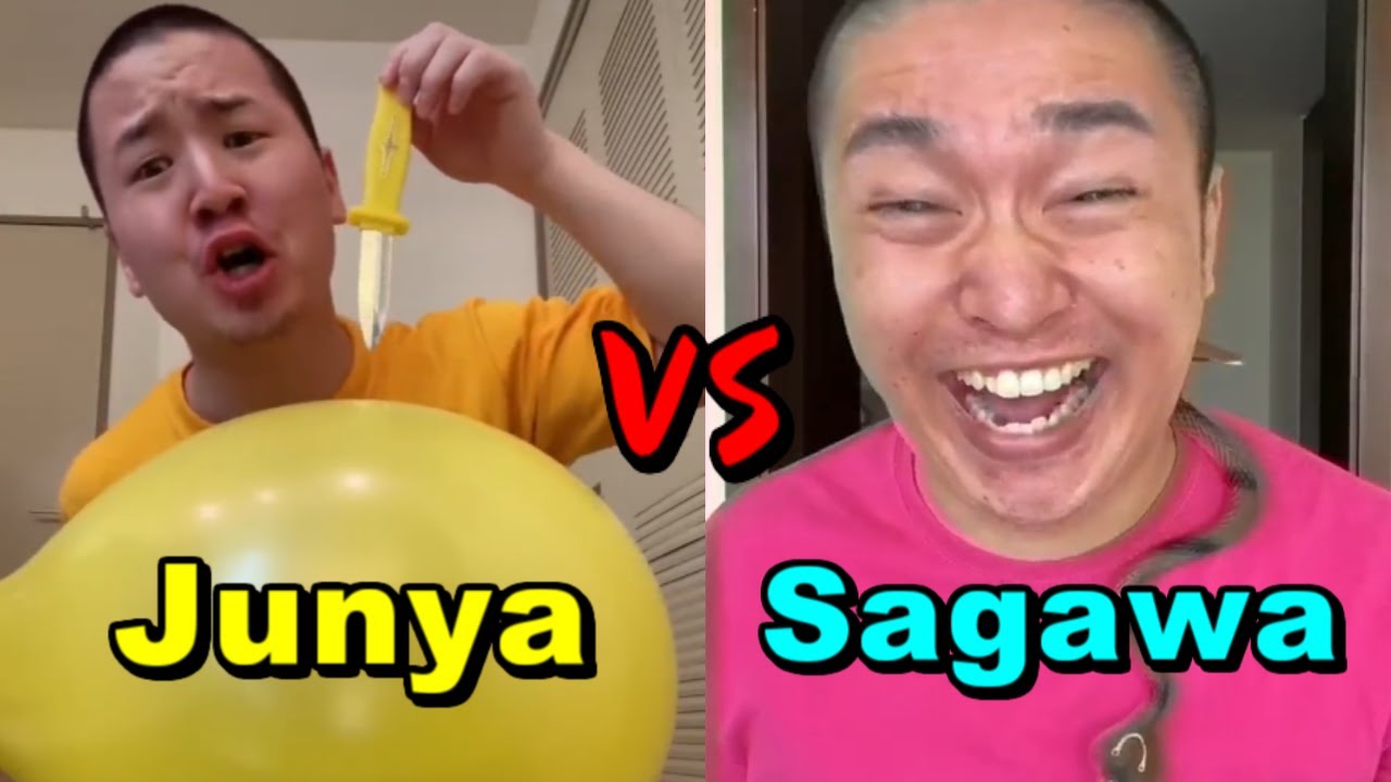 Junya VS Sagawa funny video #264 😂😂😂| Junya.じゅんや Junya 1 gou Sagawa /さがわ Sagawa 1 gou Funny ...