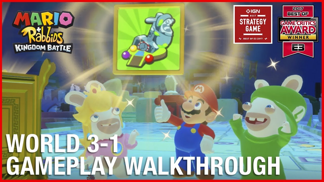 Mario + Rabbids Kingdom Battle: World 3-1 Looking For Mr. Tom Phan ...