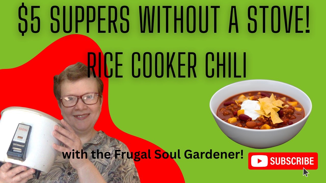 Cozy Up With Easy Rice Dollar Tree Cooker Chili: No Stove Required! # ...