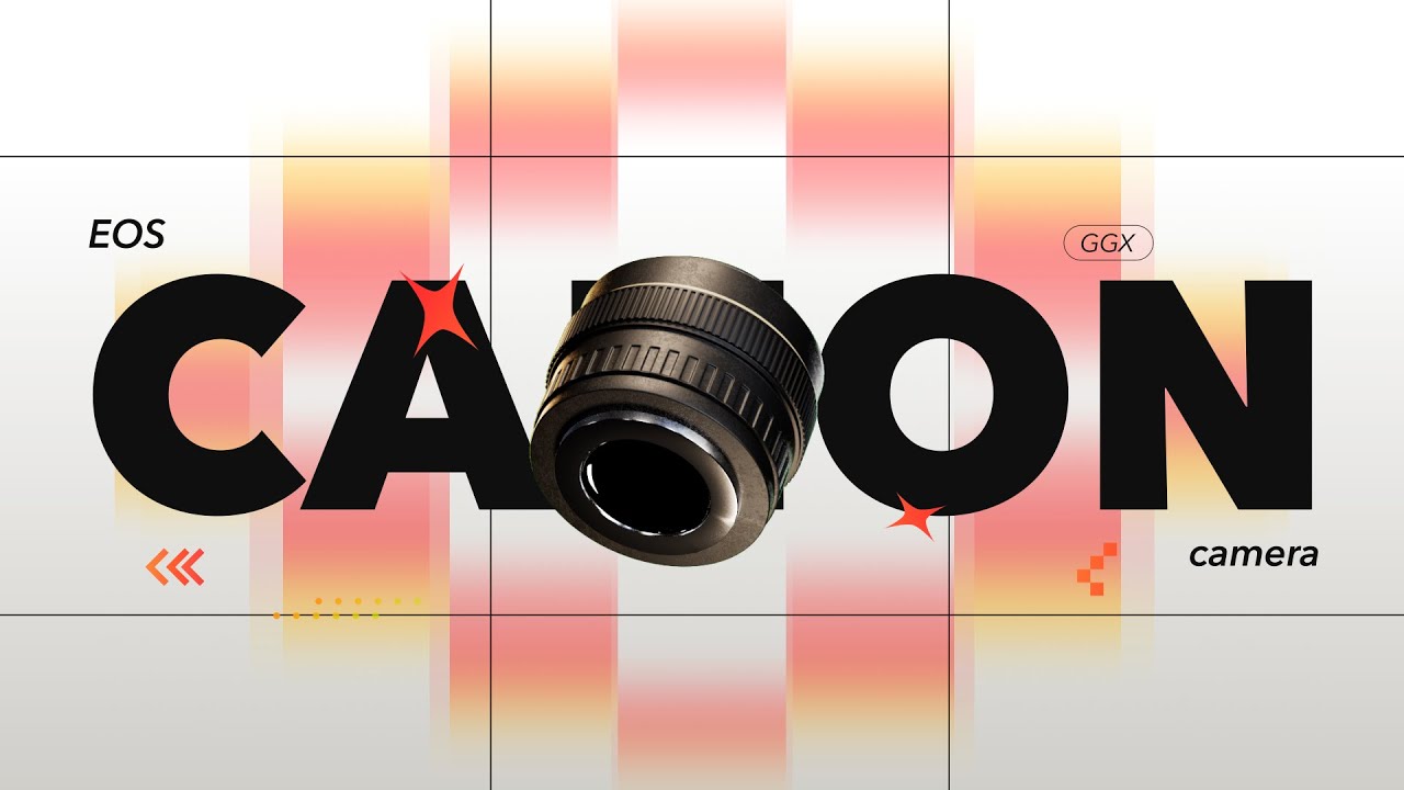 Canon Camera Cinematic 3D Animation | Must Watch! - YouTube