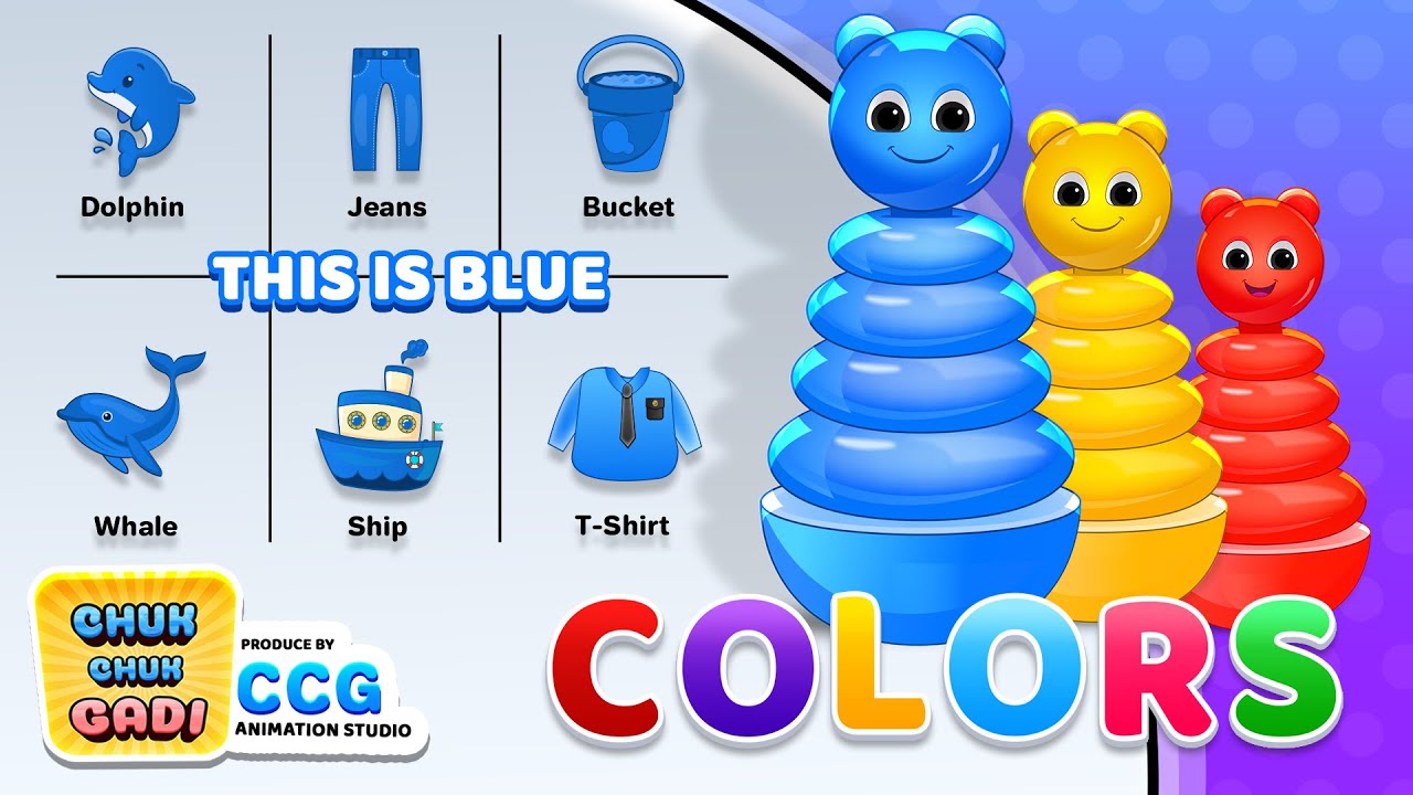 🎨 Learn Colors with Flashcards! | Fun Learning Video for Toddlers 👶 ...