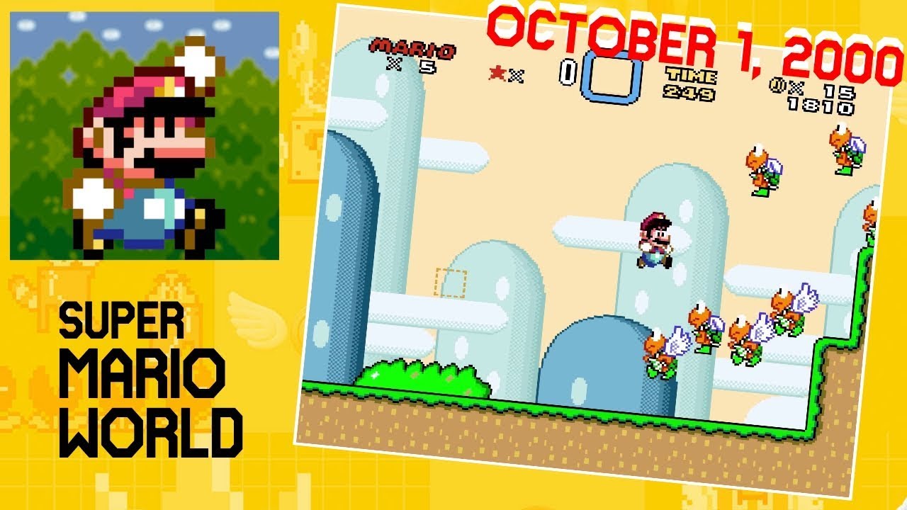 The 1st SMW Hack? - Super Mario World Jazz (v1) • Super Mario World ROM ...