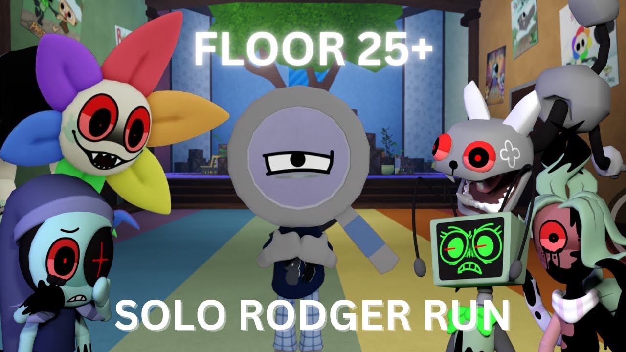 Rodger Solo Run & Dandy Run Floor 25+ | Dandy’s World - YouTube