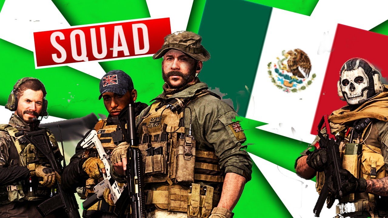 SQUAD MEXICANA RANDOM COD WARZONE - YouTube
