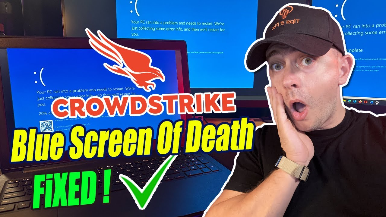 How to Fix Blue Screen of Death Caused by CrowdStrike Everywhere - YouTube