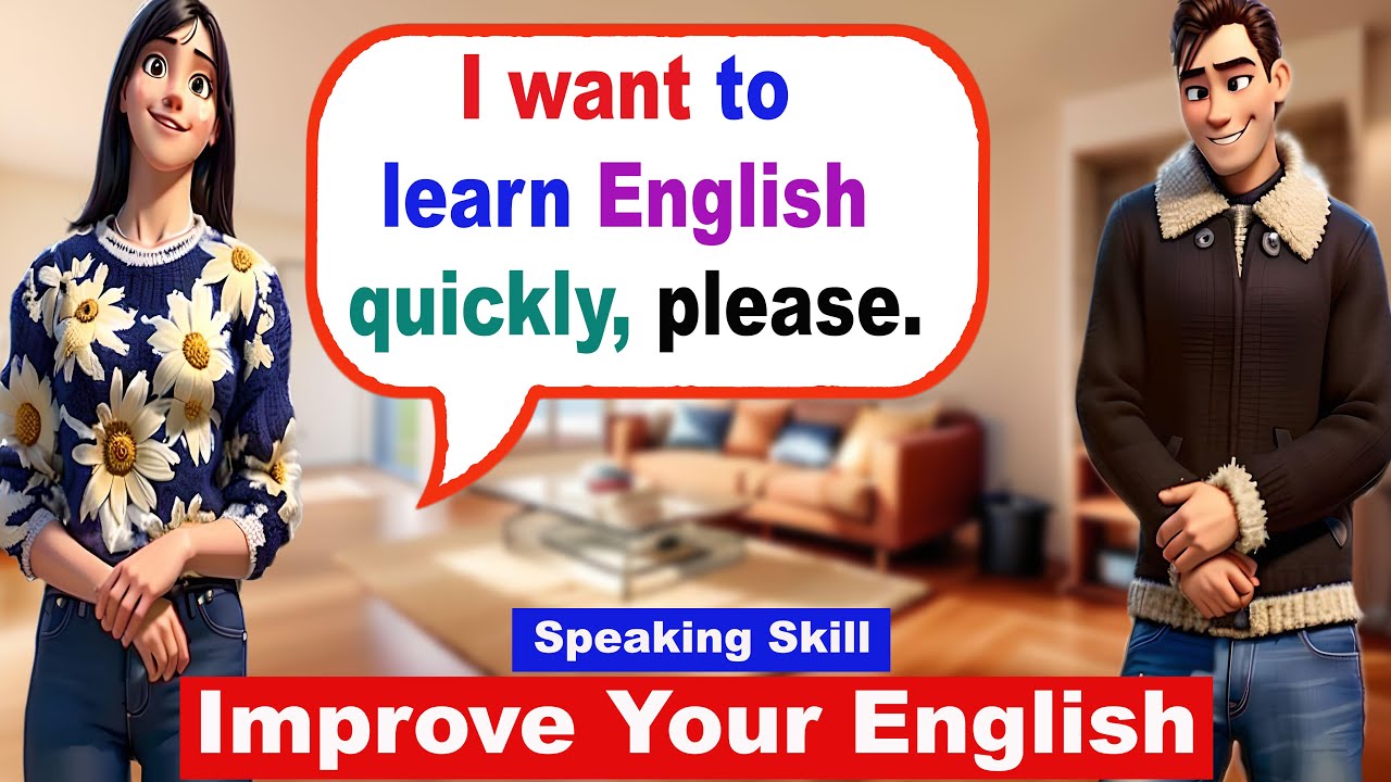 Simple English Conversation Practice | Listening & Speaking for ...