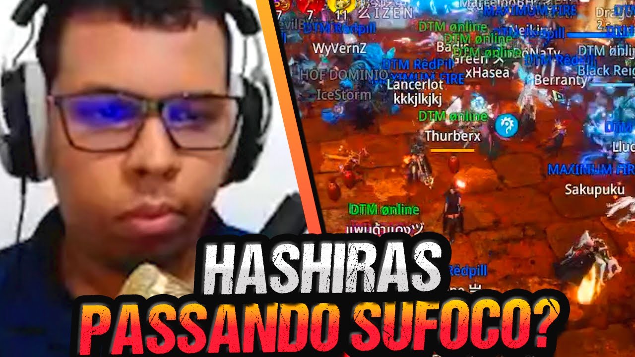 HASHIRAS COMEÇOU A PASSAR SUFOCO EM WORLD BOSS? | MIR4 - YouTube