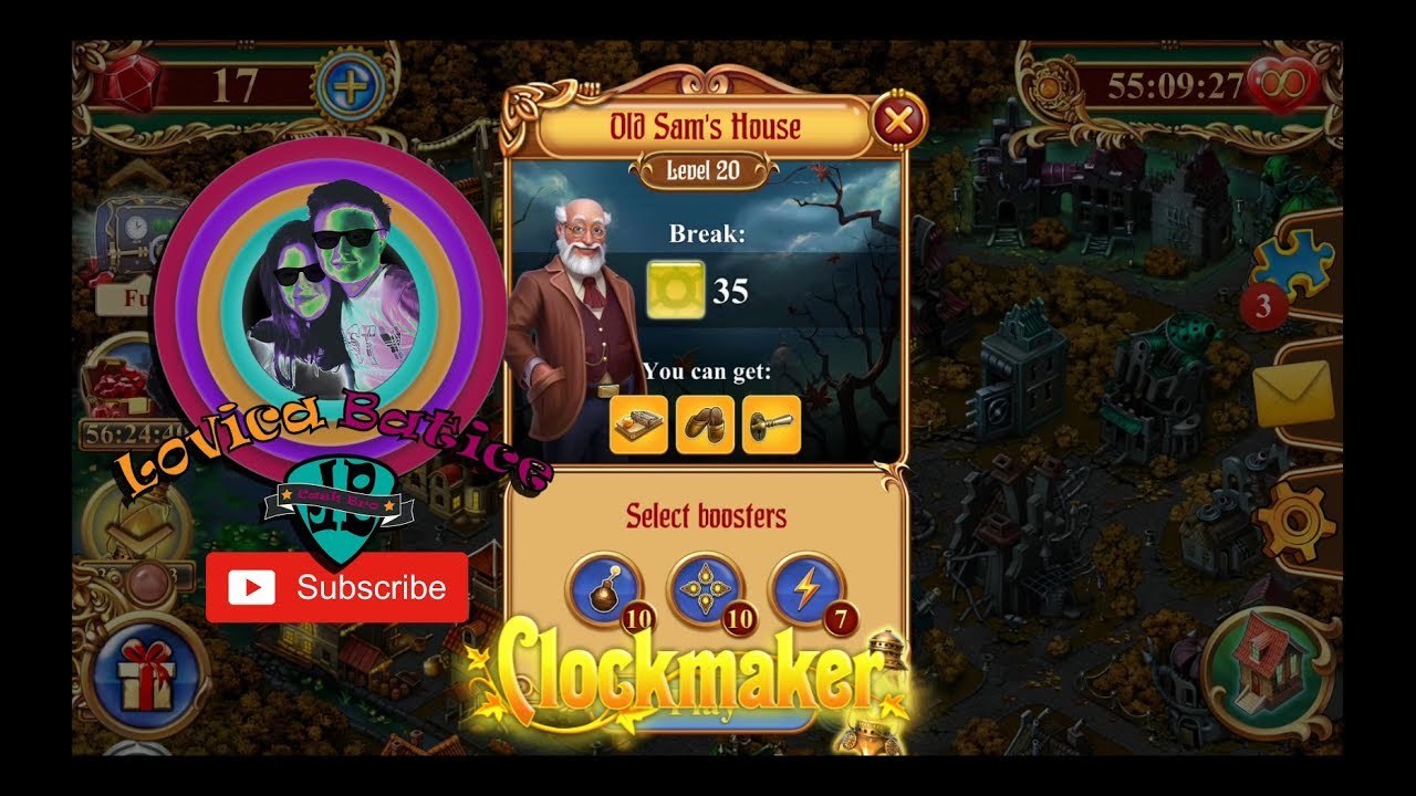 Clockmaker - Match 3 Mystery Game - Old Sam's House - Level 1 - 20 ...