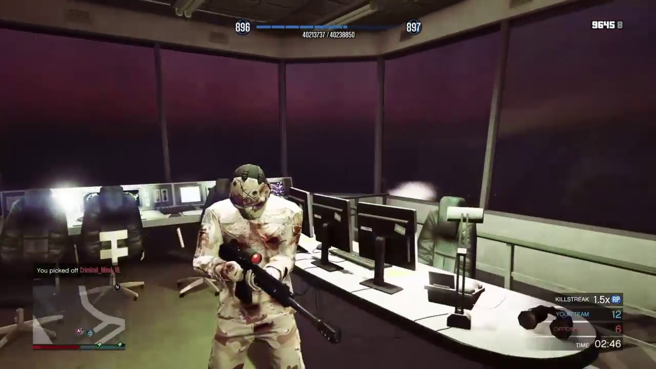 GTA 5:Explosive rounds on a Heavy Sniper - YouTube