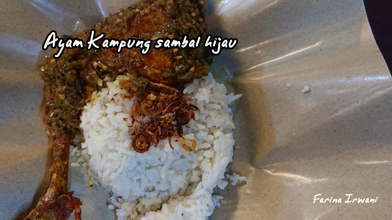 Jemput Makan | Warung Abu Ji Dan (ayam kampung sambal hijau) - YouTube