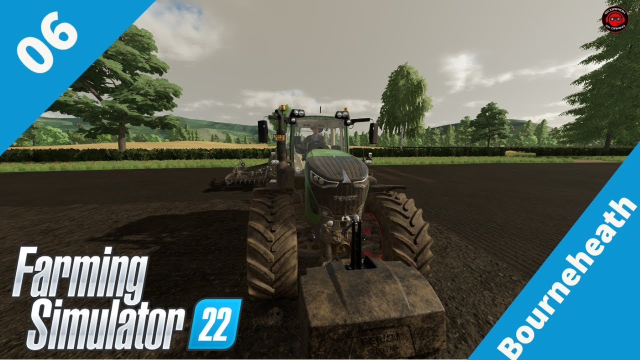 #FS22 Bourneheath #EP06 Sow wheat on field 14 + 36 on fertilizer at the ...