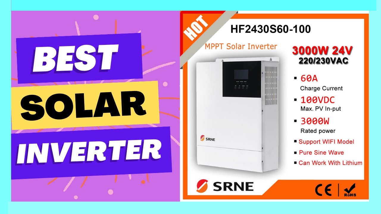 SRNE 3KW Off Grid Solar Hybrid Inverter - YouTube