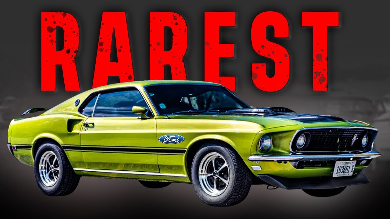 75 RAREST FORD Muscle Cars Ever Made - YouTube