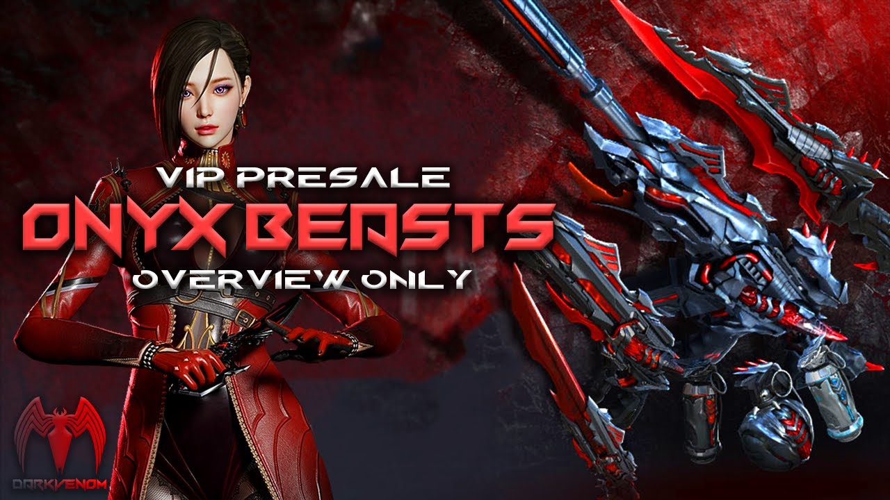 Crossfire West : VIP Onyx Beasts Weapon Set - pre-order - YouTube