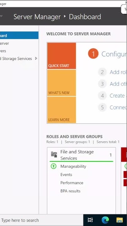 IP Address & Computer Name Configure on Windows Server 2022 - YouTube