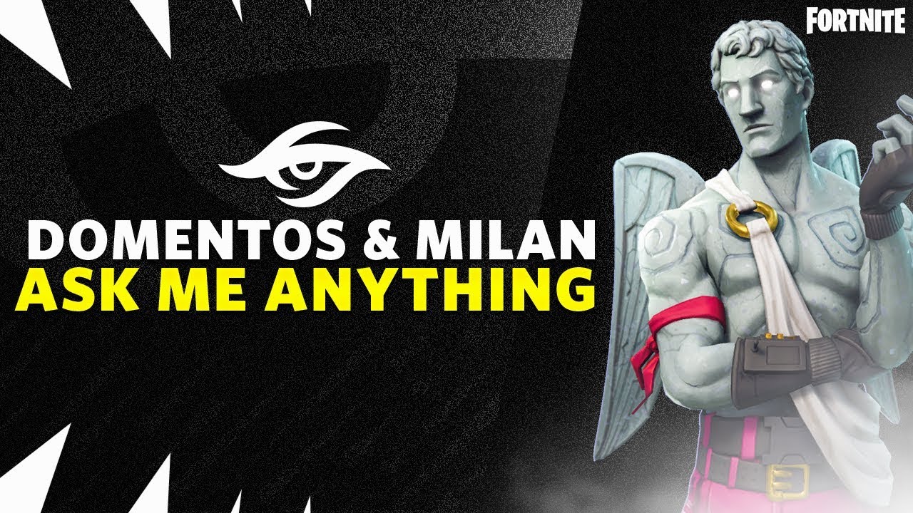 Ask Me Anything with Secret Milan & Secret Domentos | Fortnite - YouTube