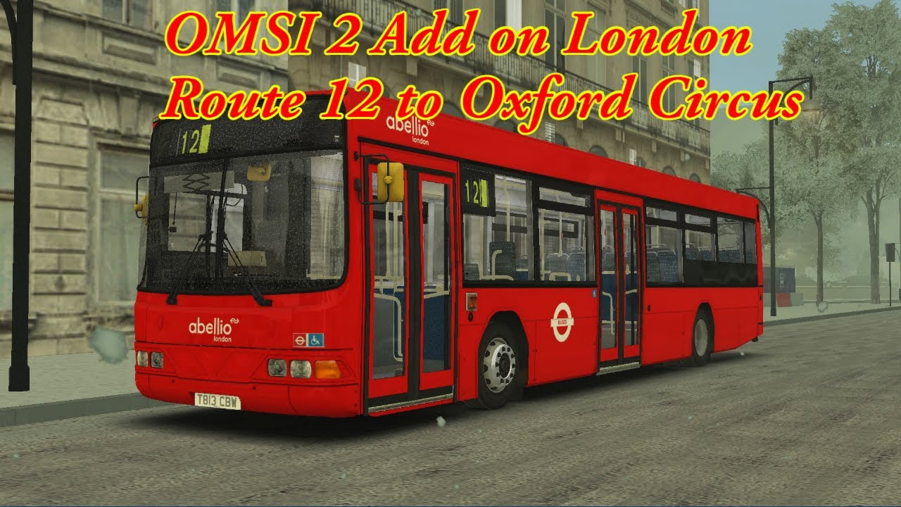 Omsi 2 Add on London Route 12 l Studio Polygon Renown l Christmas time ...
