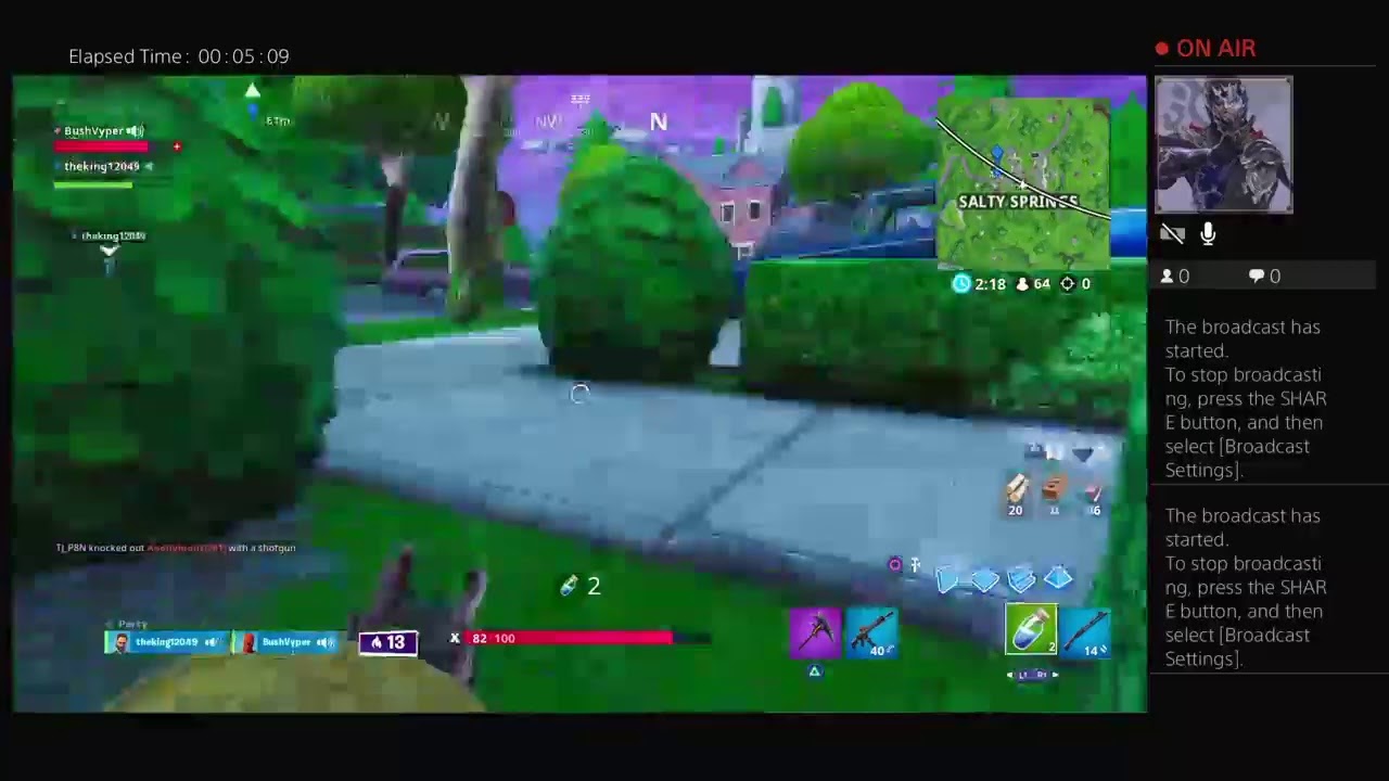 On Live on fortnight part 103 soldier playing Buo - YouTube