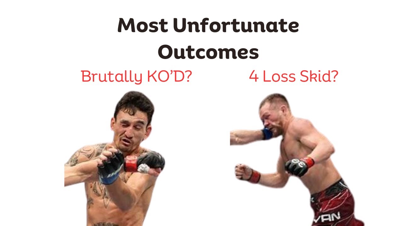 The Most UNFORTUNATE Outcomes the MMA Gods Could Give Us in Upcoming ...