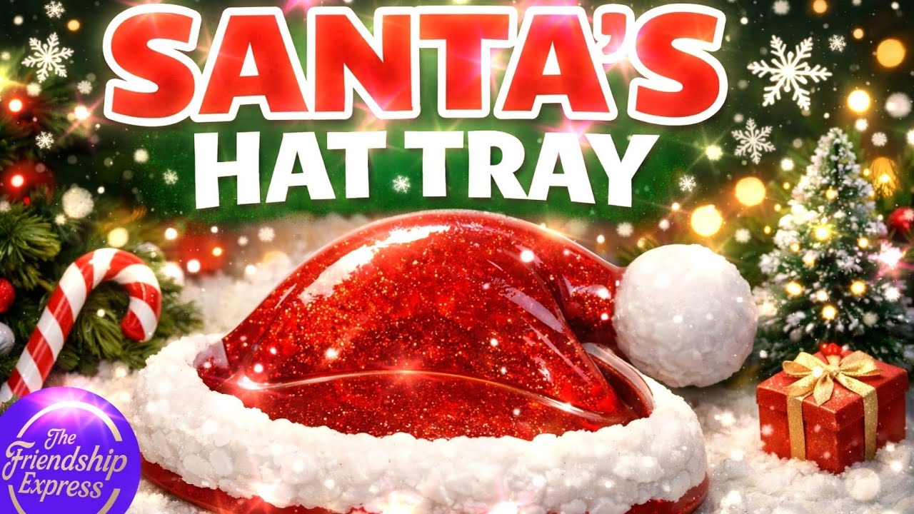 BEAUTIFUL SANTA'S HAT TRAY , join me in creating this resin art piece🎅 ...