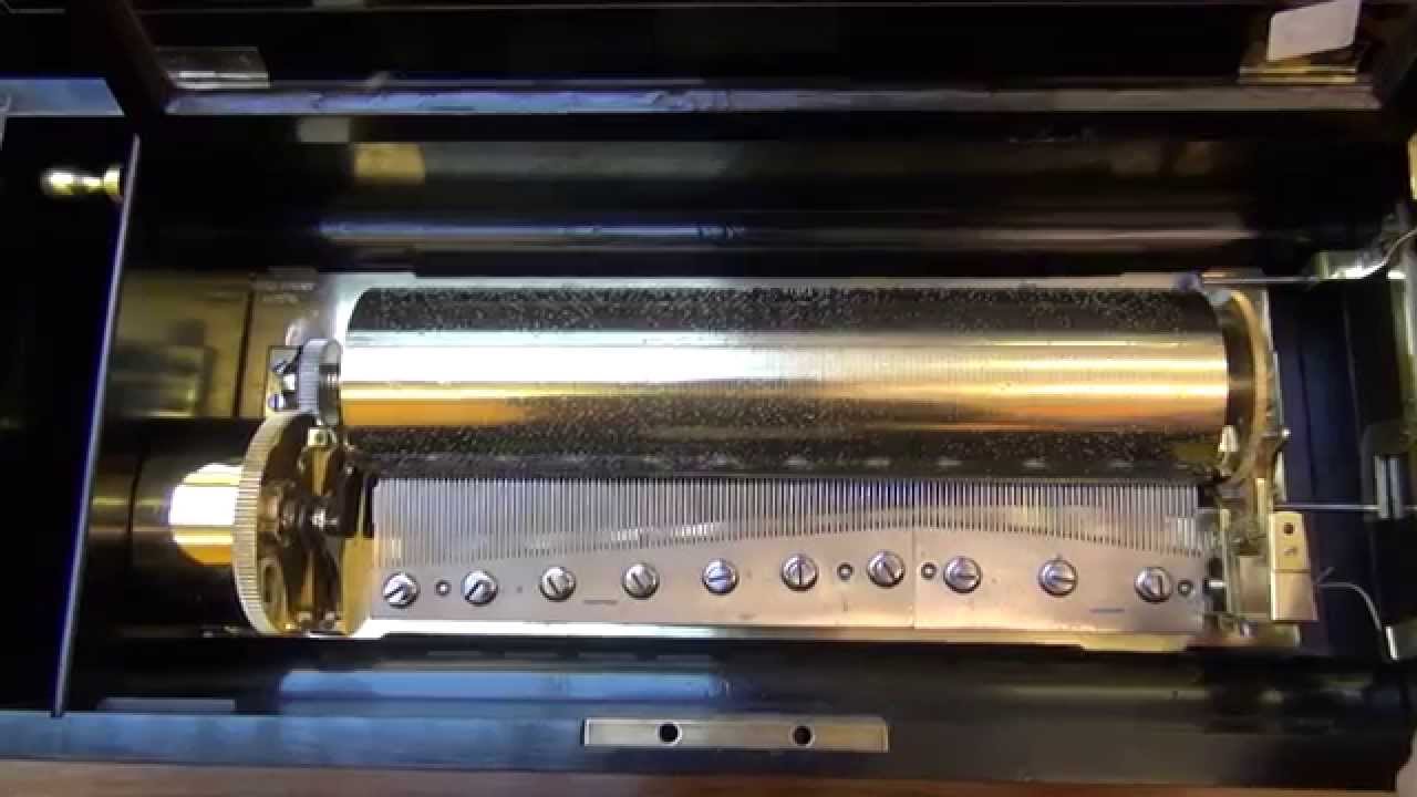 Antique Forte Piano Two-Per-Turn Music Box: Nicole Freres - YouTube