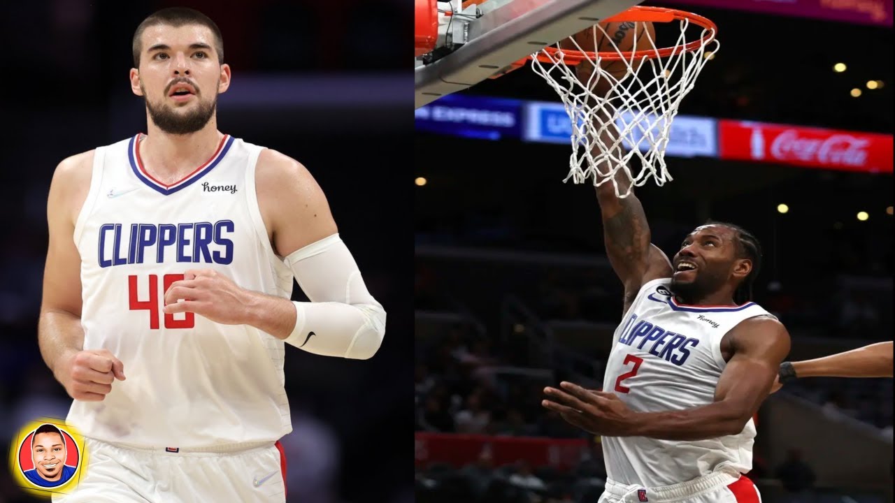 Clippers big man gives his impression of Kawhi Leonard so far - YouTube