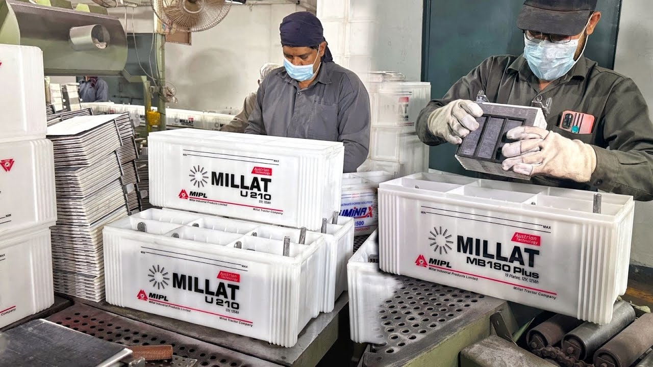 Inside the Factory The Complete Lead Acid Battery Production Process ...