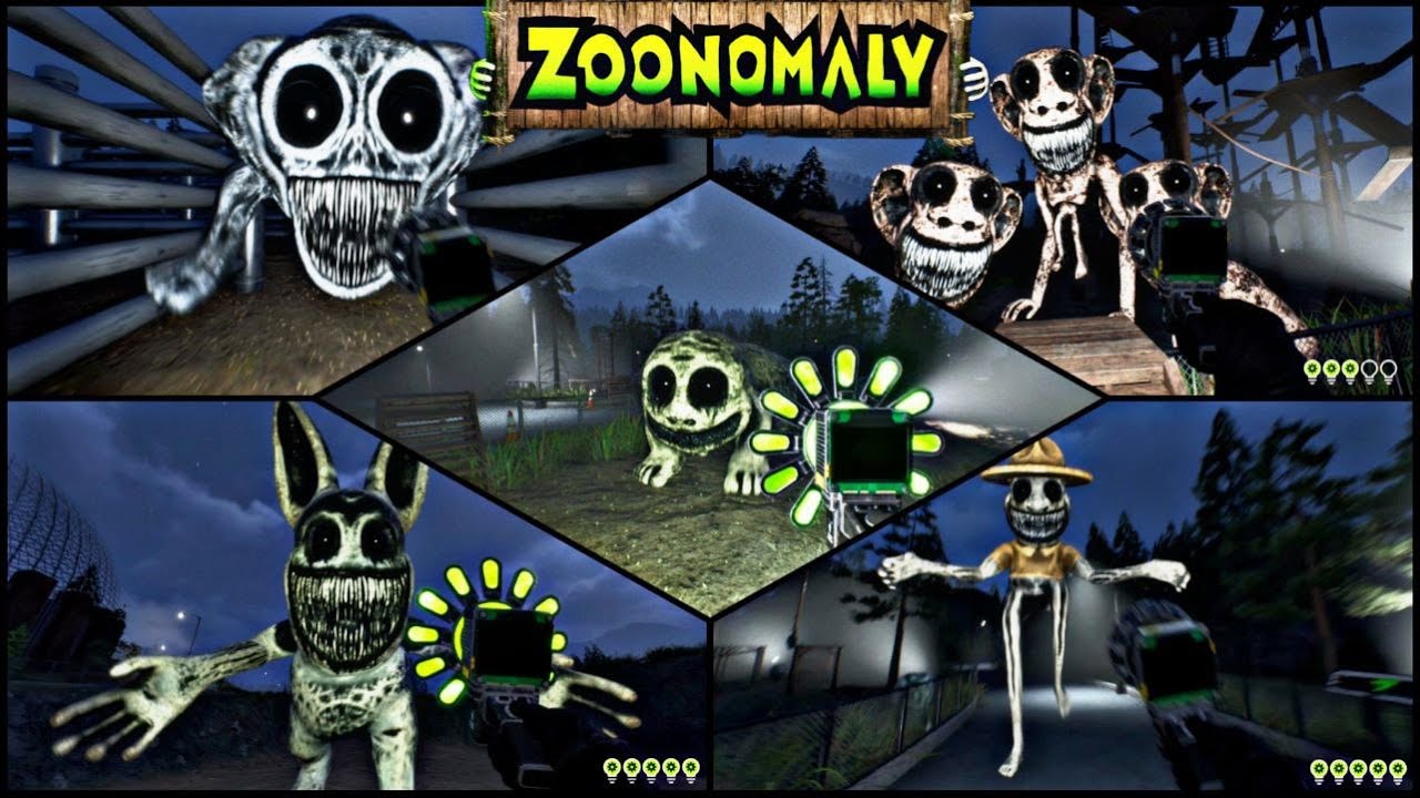 ZOONOMALY 🐾 All Gameplay Trailers (All Screenshots) + Reversed Trailer ...