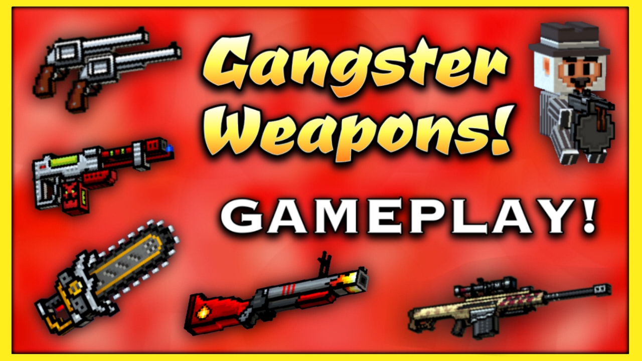 Pixel Gun 3D - Gangster Weapon Gameplay! - YouTube
