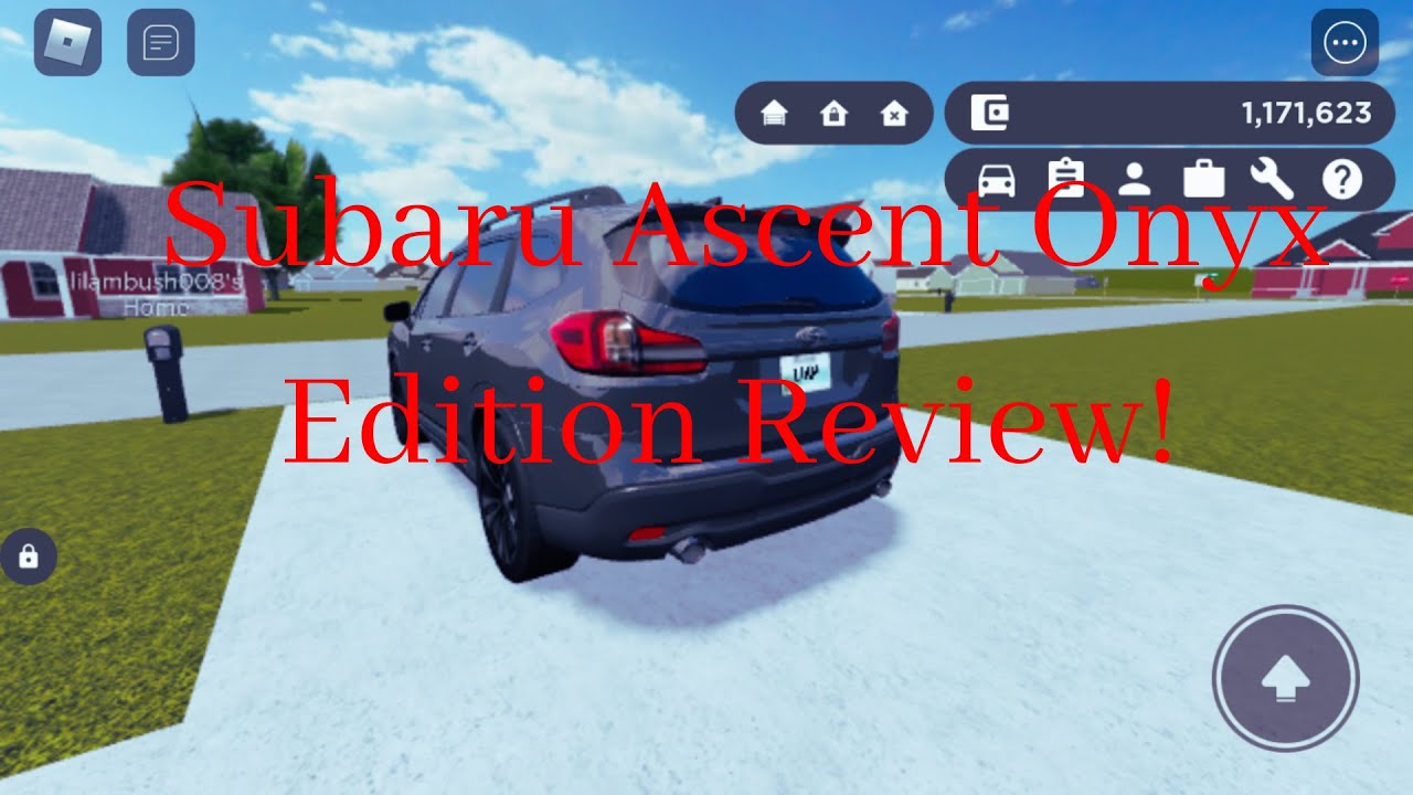 Subaru Ascent Onyx Edition Review Greenville Roblox - YouTube