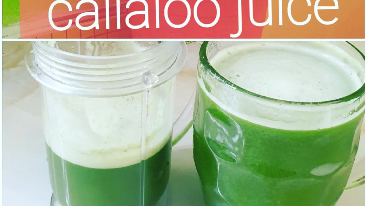 #callaloojuice Callaloo juice ,drink and you will never have low blood ...