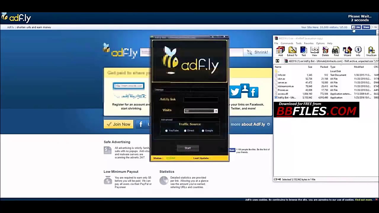Adfly Bot v1.ULTIMATE + VOICE TUTORIAL - YouTube
