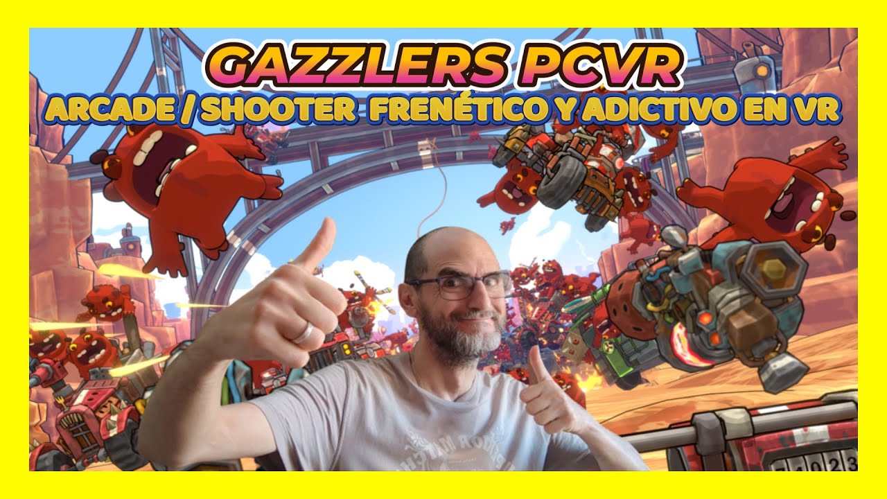 LLEGAN LOS GAZZLERS ARCADE ADICTIVO EN VR PCVR / QUEST / PICO - YouTube