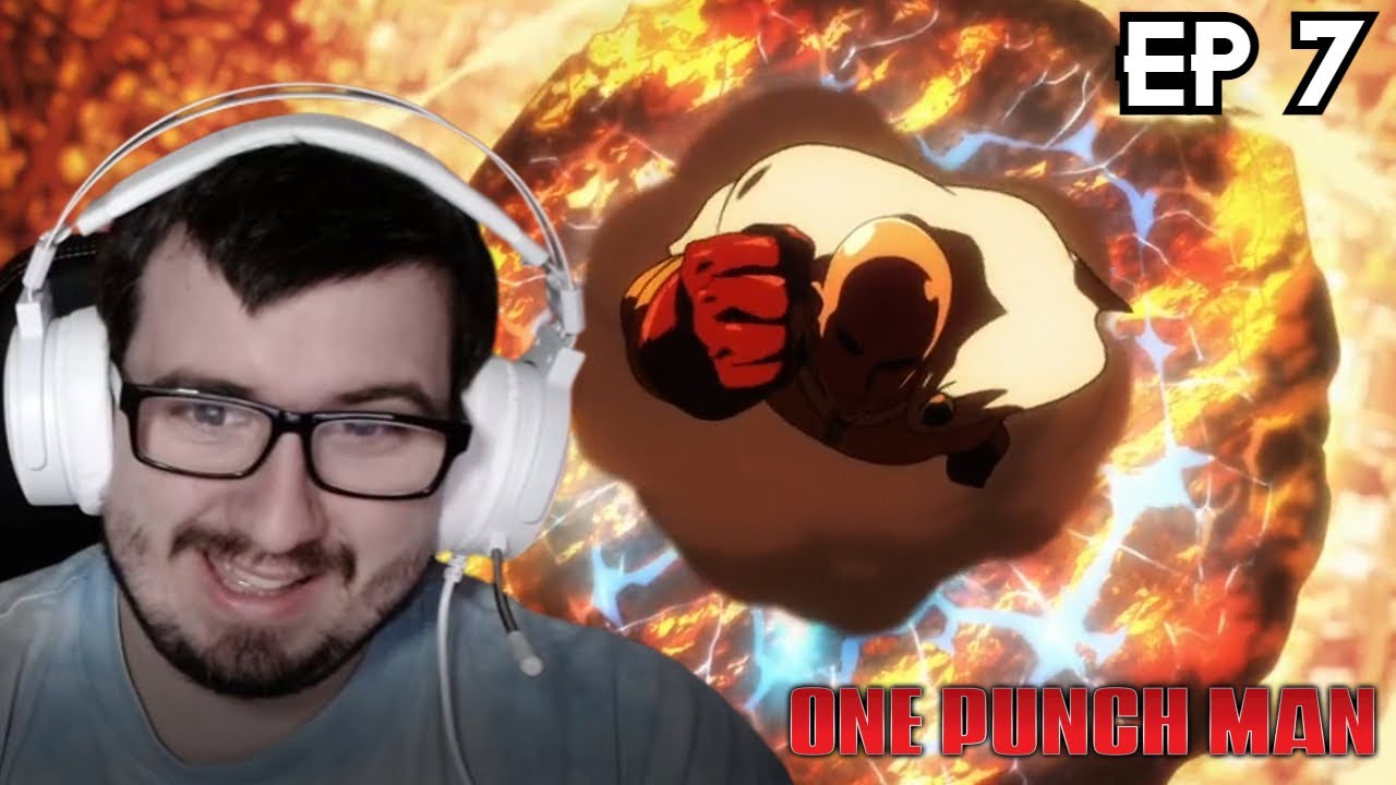ONE PUNCH MAN EPISODE 7 REACTION! "THE ULTIMATE DISCIPLE" - YouTube