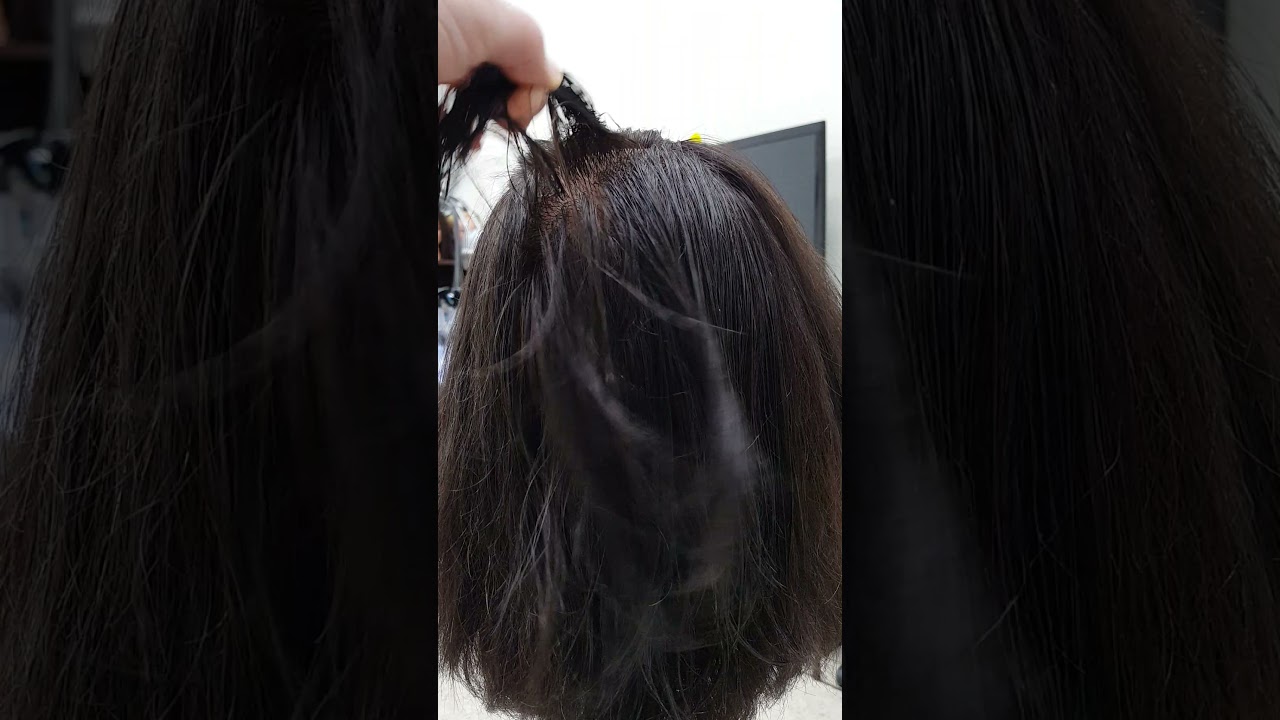 triangular base pin curl - YouTube