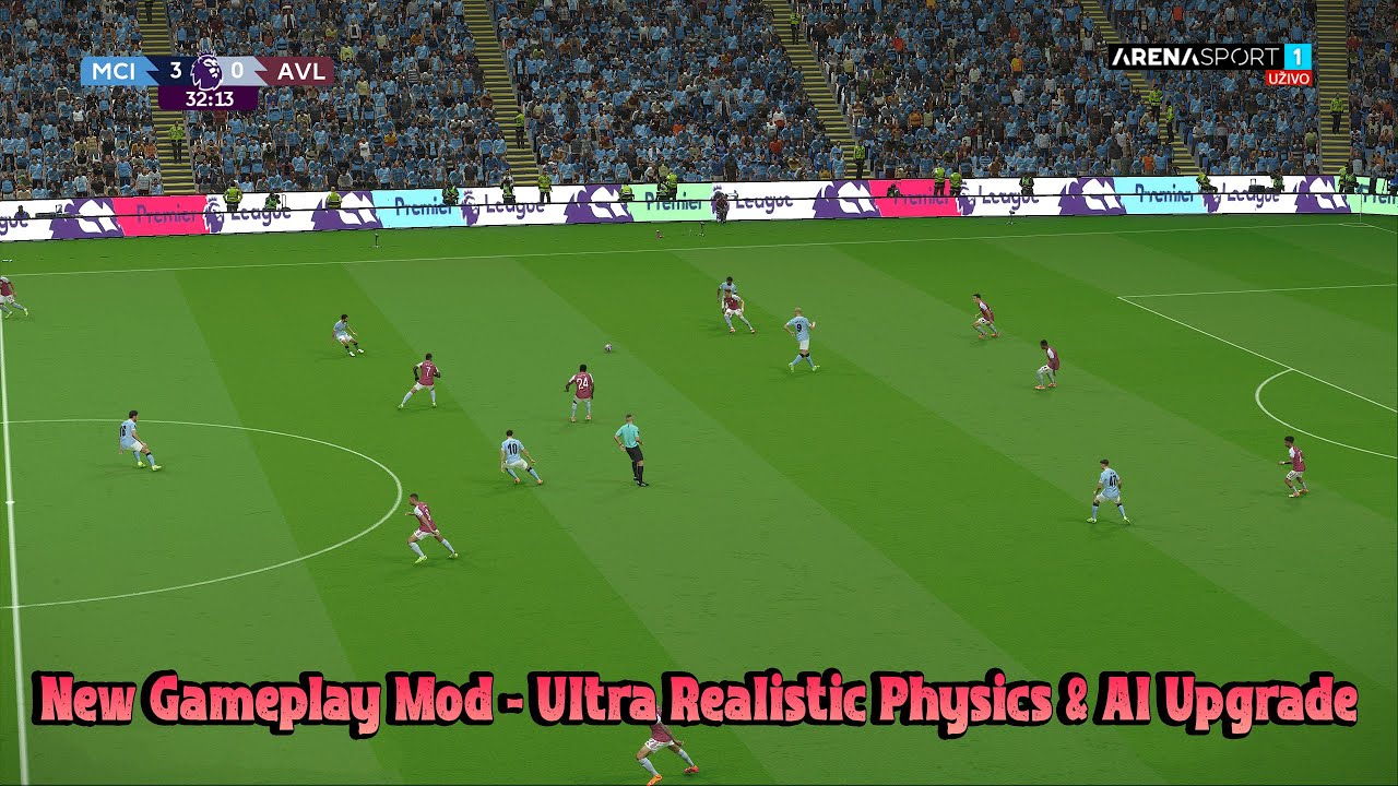 New Gameplay Mod - Ultra Realistic Physics & AI Upgrade - PES 2021 ...